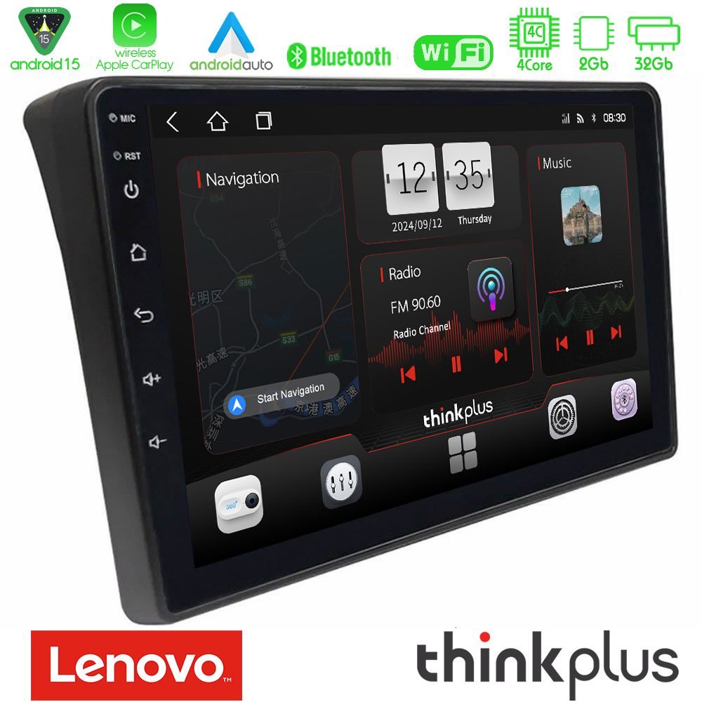 Lenovo Thinkplus Series 4Core Android15 2+32GB Fiat Ducato/Citroen ...