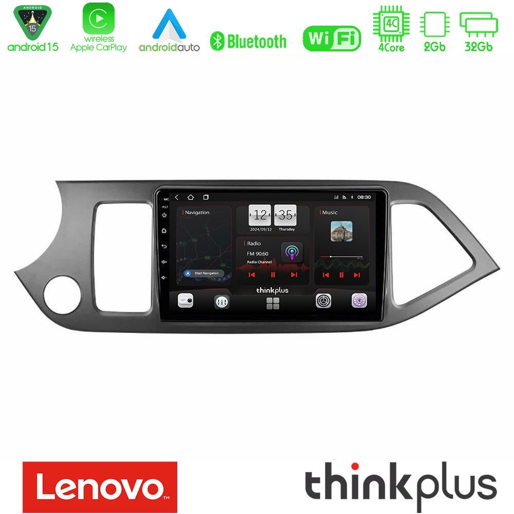 Lenovo Thinkplus Series 4Core Android15 2+32GB Kia Picanto Navigation ...