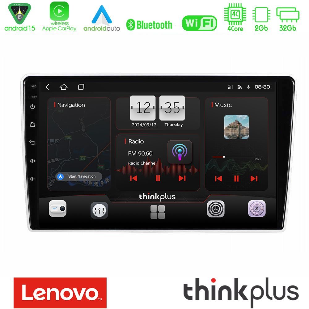Lenovo Thinkplus Series 4Core Android15 2+32GB Kia Sportage 2005-2008 ...