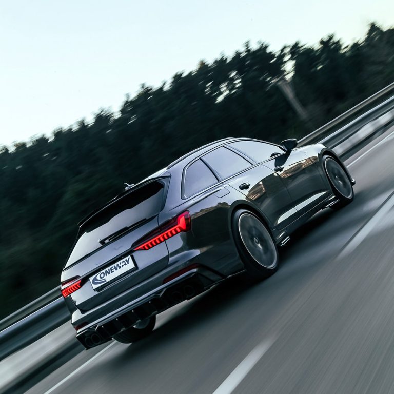 Rear Diffuser compatible with AUDI S6 C8 / C8 Facelift (Sedan-Avant ...